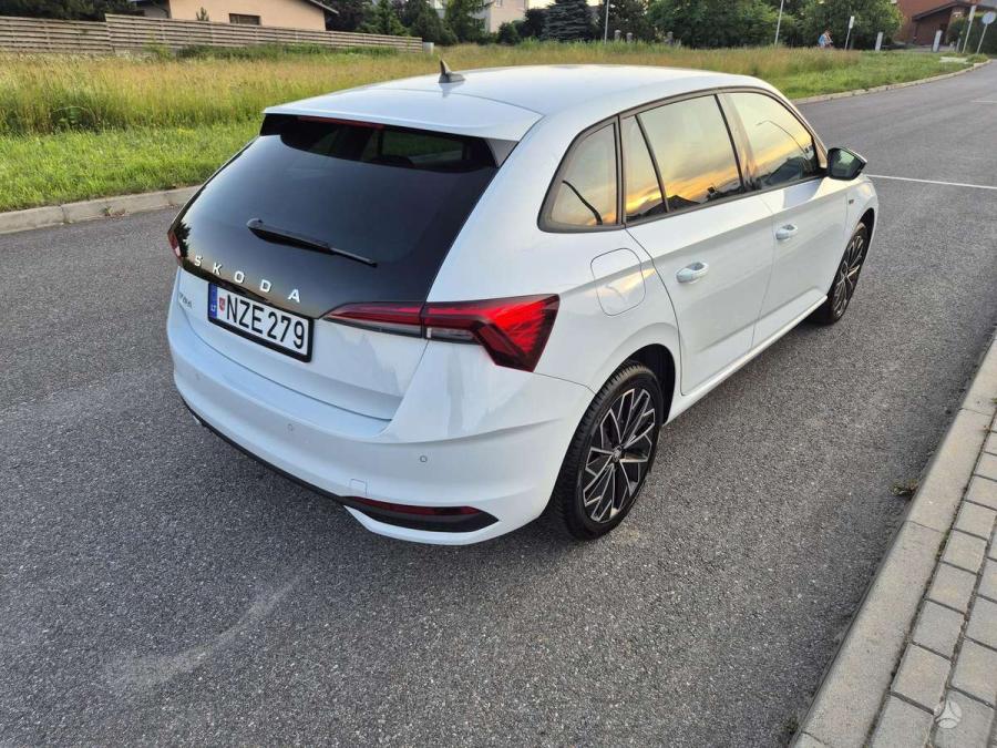 Balts Skoda Scala 2025 Klaipėda, ar dzinēja tilpumu 1.00 L un nobraukumu 1 tūkst. km par 22000 €, foto 5 vietnē AUTOMOTO.COM.LV