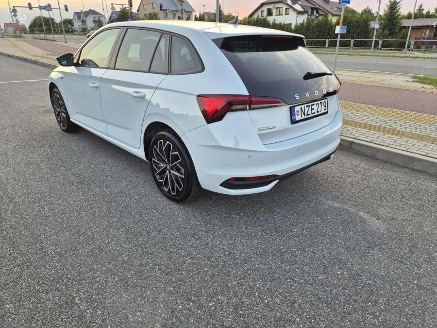 Balts Skoda Scala 2025 Klaipėda, ar dzinēja tilpumu 1.00 L un nobraukumu 1 tūkst. km par 22000 €, foto 6 vietnē AUTOMOTO.COM.LV