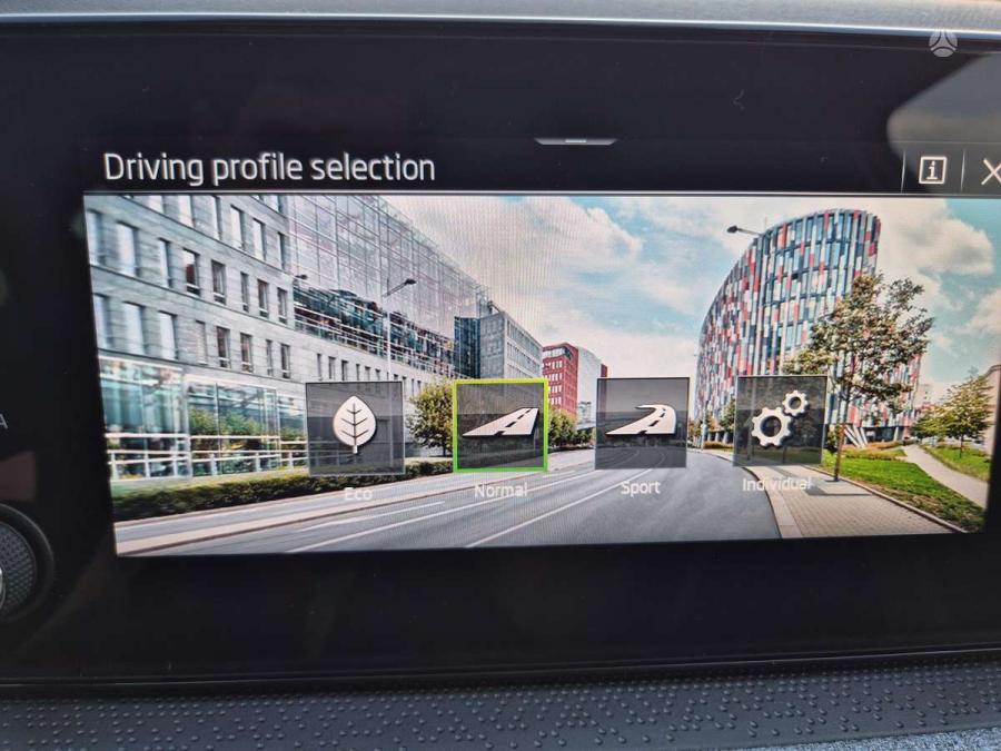 Balts Skoda Scala 2025 Klaipėda, ar dzinēja tilpumu 1.00 L un nobraukumu 1 tūkst. km par 22000 €, foto 14 vietnē AUTOMOTO.COM.LV