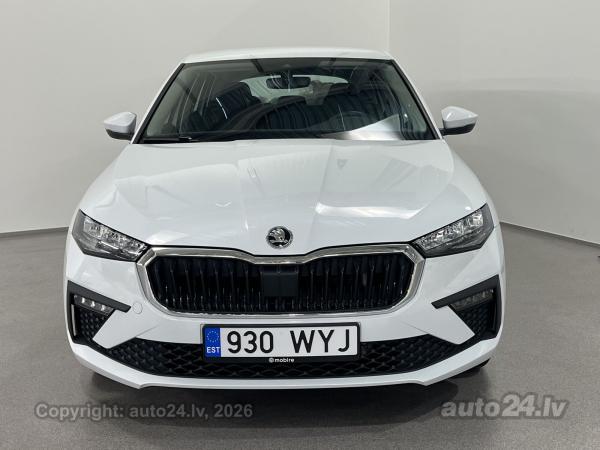 White Skoda Scala 2025 in Tallinn, with an engine capacity of 1.00 L and mileage of 29 thousand km for 19900 €, photo 3 on AUTOMOTO.COM.LV