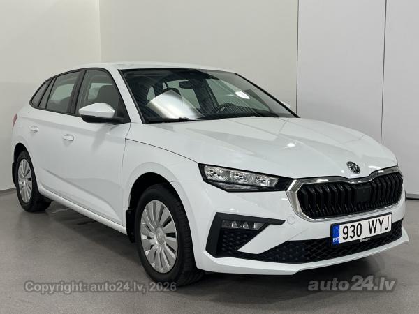 White Skoda Scala 2025 in Tallinn, with an engine capacity of 1.00 L and mileage of 29 thousand km for 19900 €, photo 4 on AUTOMOTO.COM.LV