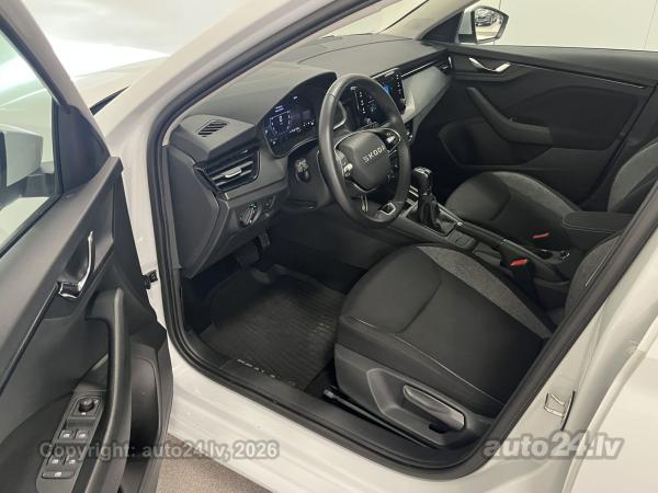 White Skoda Scala 2025 in Tallinn, with an engine capacity of 1.00 L and mileage of 29 thousand km for 19900 €, photo 7 on AUTOMOTO.COM.LV