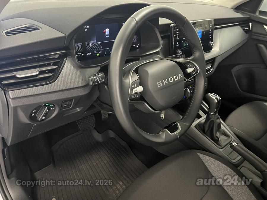 Balts Skoda Scala 2025 Tallina, ar dzinēja tilpumu 1.00 L un nobraukumu 29 tūkst. km par 19900 €, foto 8 vietnē AUTOMOTO.COM.LV
