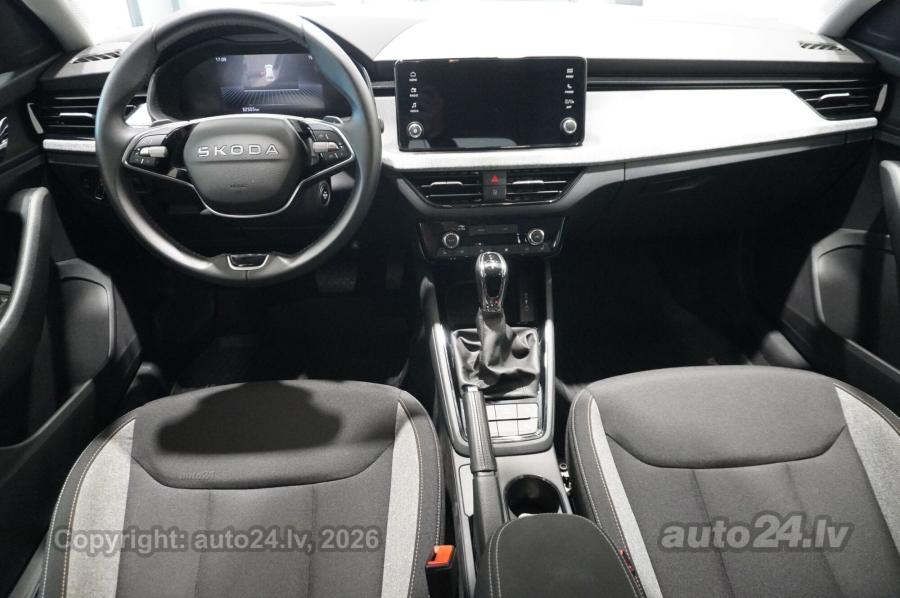 White Skoda Scala 2025 in Tallinn, with an engine capacity of 1.00 L and mileage of 33 thousand km for 21900 €, photo 11 on AUTOMOTO.COM.LV