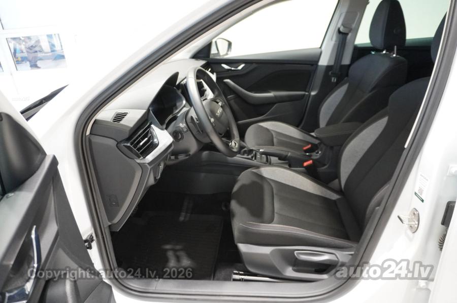 White Skoda Scala 2025 in Tallinn, with an engine capacity of 1.00 L and mileage of 33 thousand km for 21900 €, photo 13 on AUTOMOTO.COM.LV