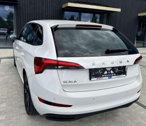Balts Skoda Scala 2020 Šauļi, ar dzinēja tilpumu 1.00 L un nobraukumu 125 tūkst. km par 9600 €, foto 14 vietnē AUTOMOTO.COM.LV