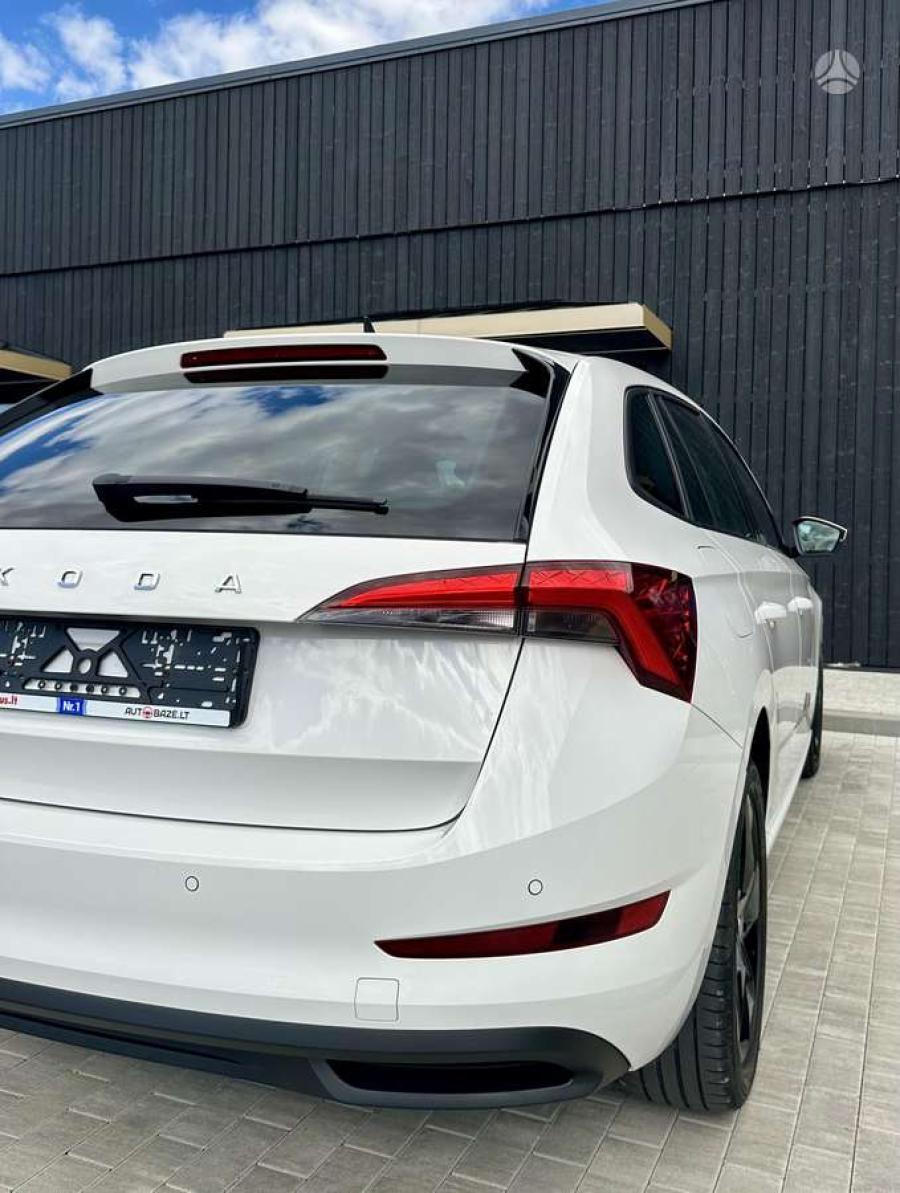 Balts Skoda Scala 2020 Šauļi, ar dzinēja tilpumu 1.00 L un nobraukumu 125 tūkst. km par 9600 €, foto 15 vietnē AUTOMOTO.COM.LV