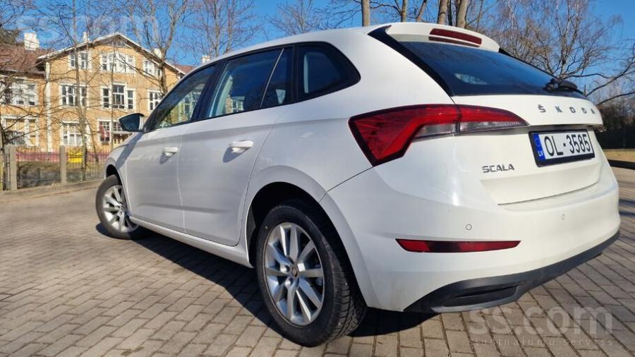 Balts Skoda Scala 2021 Rīga, ar dzinēja tilpumu 1.60 L un nobraukumu 183 tūkst. km par 10450 €, foto 6 vietnē AUTOMOTO.COM.LV
