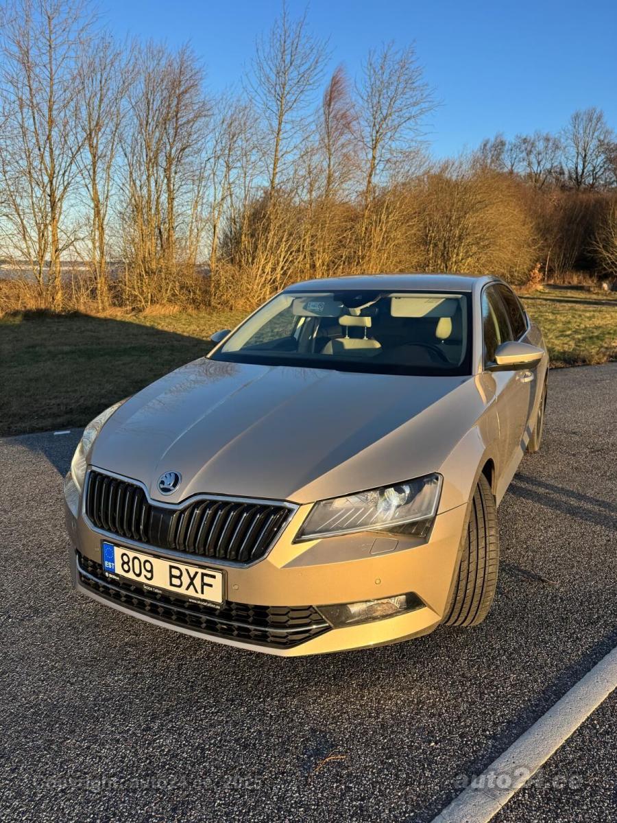 Smilšu krāsa Skoda SuperB 2018 Tallina, ar dzinēja tilpumu 1.40 L un nobraukumu 106 tūkst. km par 14500 €, foto 2 vietnē AUTOMOTO.COM.LV