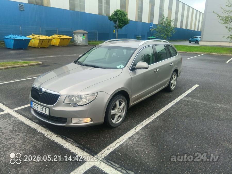 Smilšu krāsa Skoda SuperB 2012 Tartu, ar dzinēja tilpumu 2.00 L un nobraukumu 0 tūkst. km par 1999 €, foto 1 vietnē AUTOMOTO.COM.LV