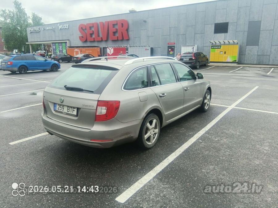 Smilšu krāsa Skoda SuperB 2012 Tartu, ar dzinēja tilpumu 2.00 L un nobraukumu 0 tūkst. km par 1999 €, foto 4 vietnē AUTOMOTO.COM.LV