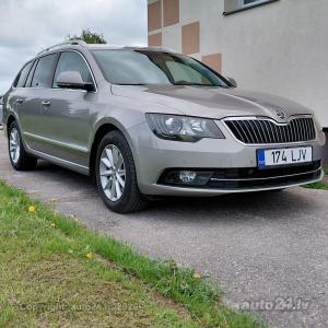 Smilšu krāsa Skoda SuperB 2013 Tartu, ar dzinēja tilpumu 2.00 L un nobraukumu 335 tūkst. km par 6599 €, foto  vietnē AUTOMOTO.COM.LV