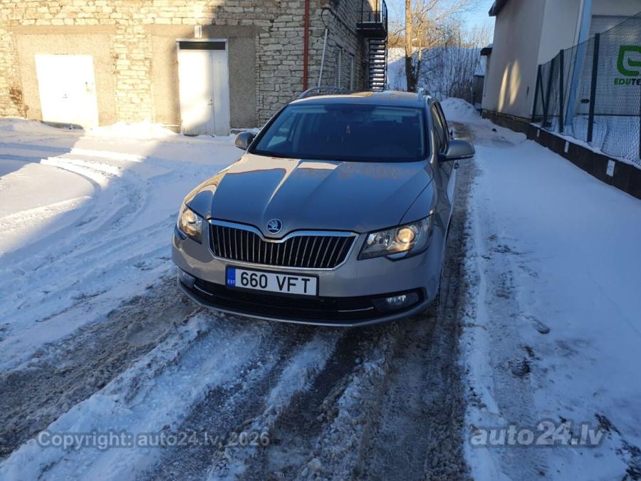 Beige Skoda SuperB 2014 in Tallinn, with an engine capacity of 1.60 L and mileage of 349 thousand km for 4800 €, photo 2 on AUTOMOTO.COM.LV