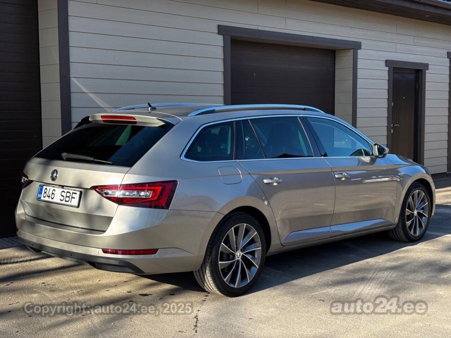 Beige Skoda SuperB 2018 in Parnu, with an engine capacity of 2.00 L and mileage of 150 thousand km for 21490 €, photo 8 on AUTOMOTO.COM.LV