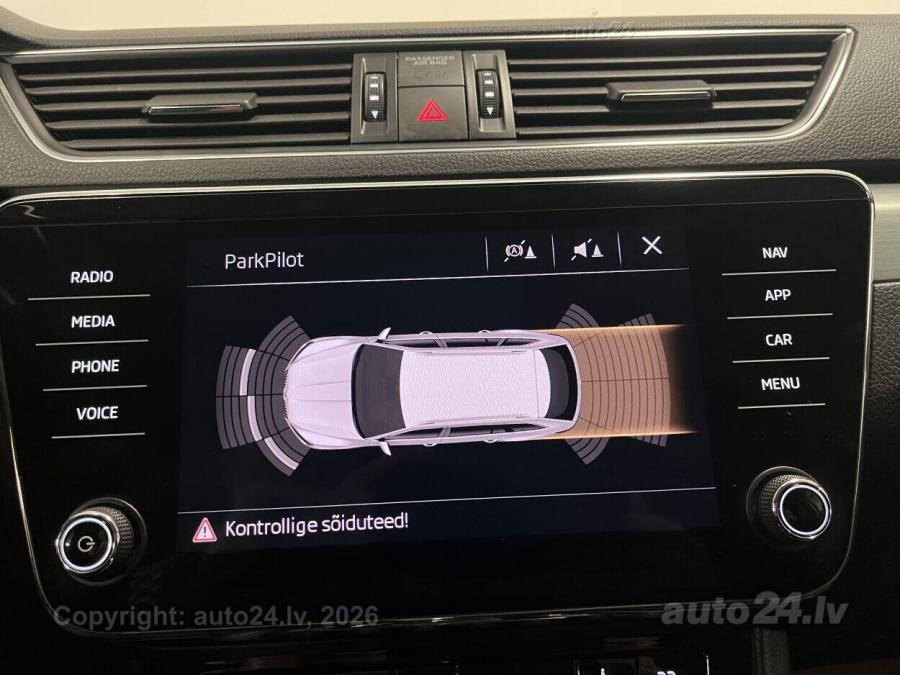Beige Skoda SuperB 2018 in Tallinn, with an engine capacity of 1.40 L and mileage of 152 thousand km for 12900 €, photo 21 on AUTOMOTO.COM.LV
