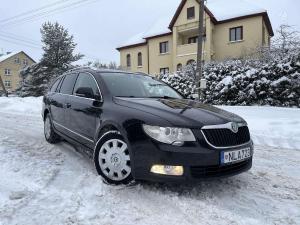 Black Skoda SuperB 2010 in Vilnius, with an engine capacity of 1.97 L and mileage of 170 thousand km for 2950 €, photo  on AUTOMOTO.COM.LV