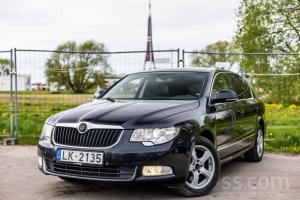 Black Skoda SuperB 2010 in Riga, with an engine capacity of 2.00 L and mileage of 370 thousand km for 4990 €, photo  on AUTOMOTO.COM.LV