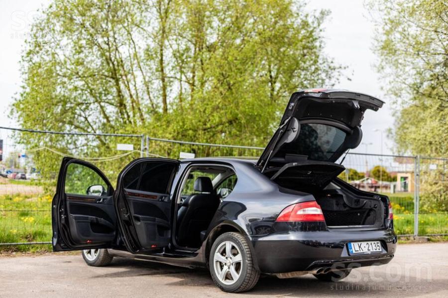 Melns Skoda SuperB 2010 Rīga, ar dzinēja tilpumu 2.00 L un nobraukumu 370 tūkst. km par 4990 €, foto 11 vietnē AUTOMOTO.COM.LV