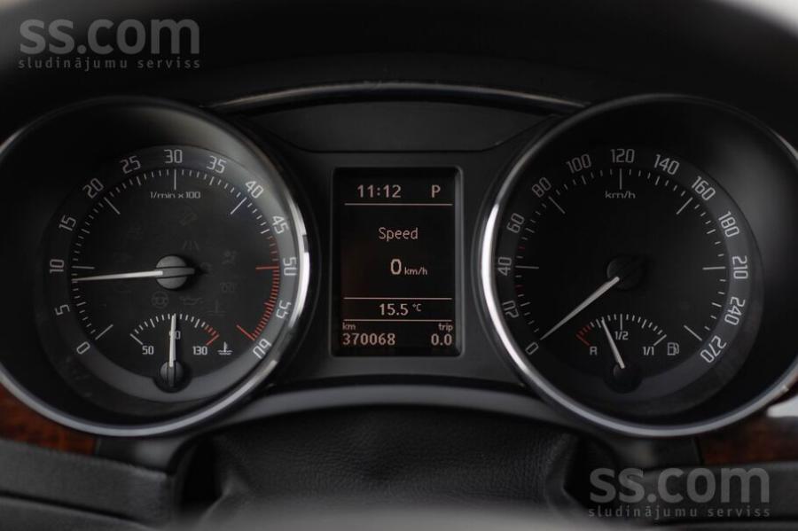 Melns Skoda SuperB 2010 Rīga, ar dzinēja tilpumu 2.00 L un nobraukumu 370 tūkst. km par 4990 €, foto 22 vietnē AUTOMOTO.COM.LV