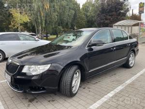 Melns Skoda SuperB 2010 Rīga, ar dzinēja tilpumu 2.00 L un nobraukumu 346 tūkst. km par 3600 €, foto  vietnē AUTOMOTO.COM.LV