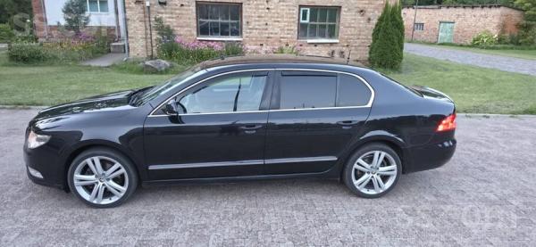 Black Skoda SuperB 2013 in Kuldiga, with an engine capacity of 2.00 L and mileage of 340 thousand km for 3999 €, photo 2 on AUTOMOTO.COM.LV