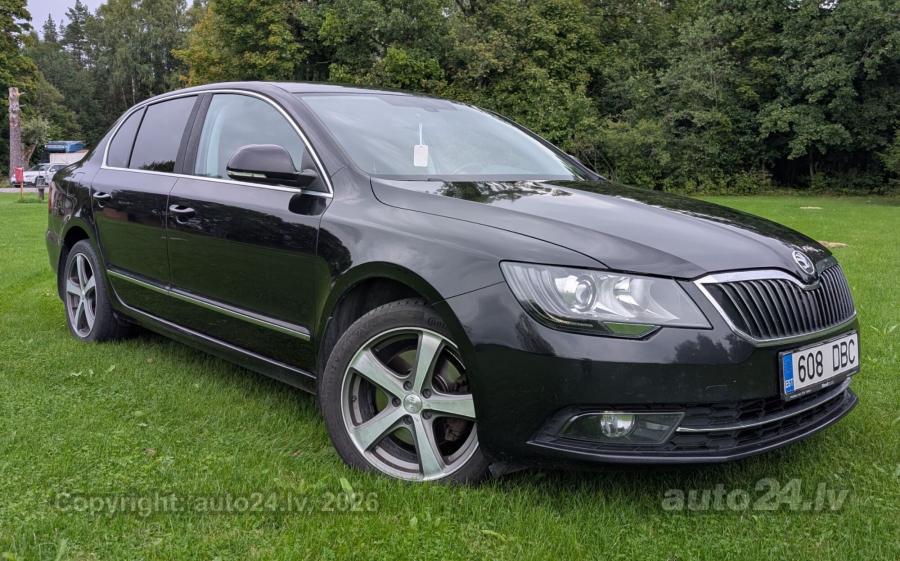 Melns Skoda SuperB 2013 Rapla, ar dzinēja tilpumu 2.00 L un nobraukumu 371 tūkst. km par 6000 €, foto 7 vietnē AUTOMOTO.COM.LV