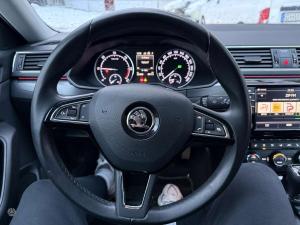 Black Skoda SuperB 2016 in Vilnius, with an engine capacity of 1.97 L and mileage of 295 thousand km for 13500 €, photo 10 on AUTOMOTO.COM.LV