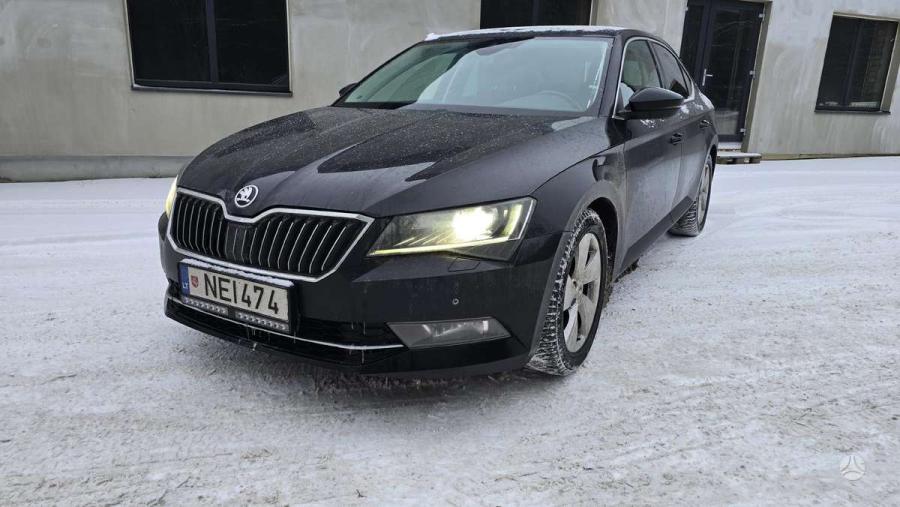 Melns Skoda SuperB 2016 Alīta, ar dzinēja tilpumu 1.97 L un nobraukumu 262 tūkst. km par 10350 €, foto 2 vietnē AUTOMOTO.COM.LV