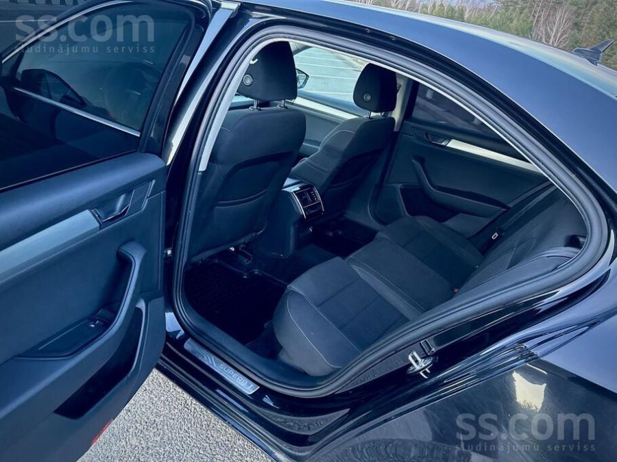 Melns Skoda SuperB 2016 Rīga, ar dzinēja tilpumu 2.00 L un nobraukumu 265 tūkst. km par 8900 €, foto 9 vietnē AUTOMOTO.COM.LV