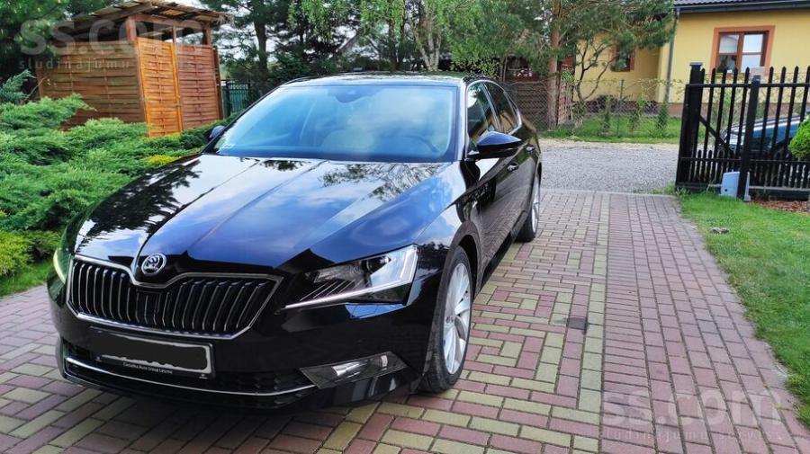 Melns Skoda SuperB 2016 Rīga, ar dzinēja tilpumu 2.00 L un nobraukumu 245 tūkst. km par 13000 €, foto 1 vietnē AUTOMOTO.COM.LV