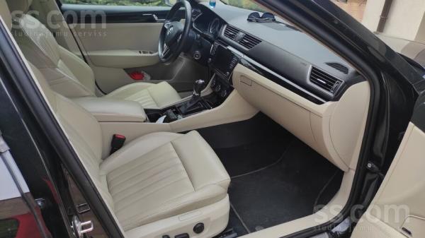 Black Skoda SuperB 2016 in Riga, with an engine capacity of 2.00 L and mileage of 245 thousand km for 13000 €, photo 5 on AUTOMOTO.COM.LV