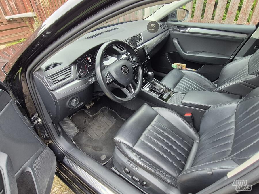 Melns Skoda SuperB 2016 Viļņa, ar dzinēja tilpumu 2.00 L un nobraukumu 320 tūkst. km par 8000 €, foto 12 vietnē AUTOMOTO.COM.LV