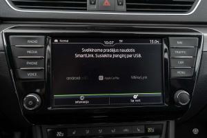 Black Skoda SuperB 2016 in Vilnius, with an engine capacity of 1.80 L and mileage of 190 thousand km for 13550 €, photo 23 on AUTOMOTO.COM.LV