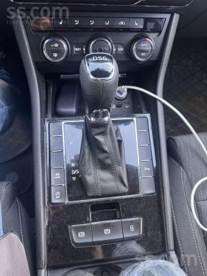 Black Skoda SuperB 2017 in Riga, with an engine capacity of 1.60 L and mileage of 335 thousand km for 10980 €, photo 12 on AUTOMOTO.COM.LV