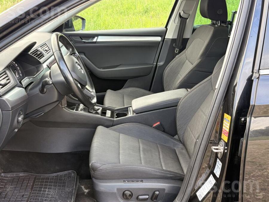 Melns Skoda SuperB 2018 Rīga, ar dzinēja tilpumu 1.60 L un nobraukumu 247 tūkst. km par 9300 €, foto 9 vietnē AUTOMOTO.COM.LV