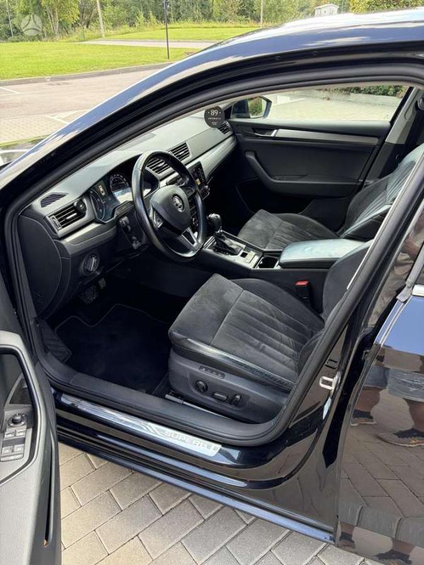 Melns Skoda SuperB 2018 Viļņa, ar dzinēja tilpumu 1.60 L un nobraukumu 221 tūkst. km par 10400 €, foto 10 vietnē AUTOMOTO.COM.LV