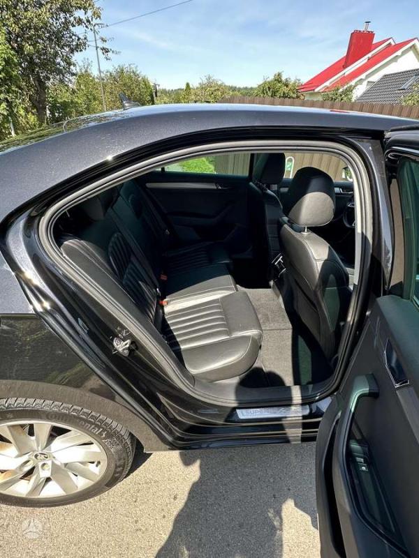 Melns Skoda SuperB 2018 Viļņa, ar dzinēja tilpumu 1.97 L un nobraukumu 297 tūkst. km par 11200 €, foto 7 vietnē AUTOMOTO.COM.LV