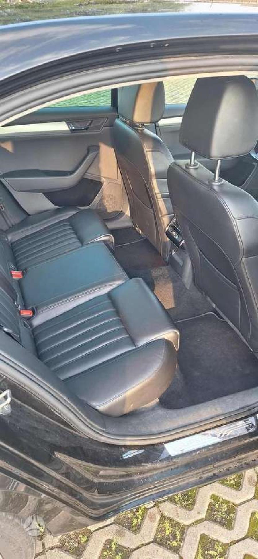Melns Skoda SuperB 2018 Kauņa, ar dzinēja tilpumu 1.80 L un nobraukumu 189 tūkst. km par 14500 €, foto 11 vietnē AUTOMOTO.COM.LV