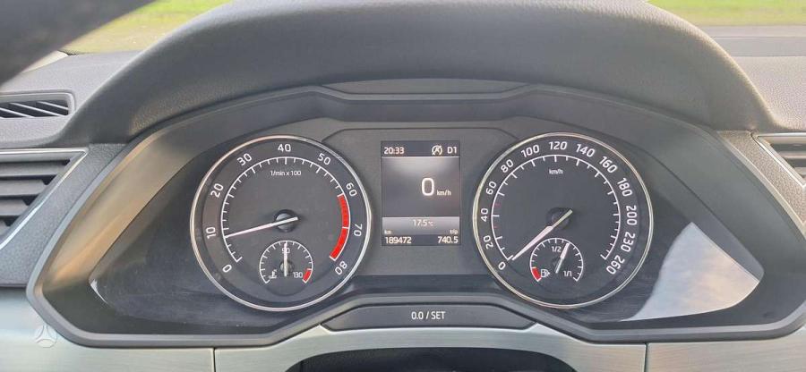 Melns Skoda SuperB 2018 Kauņa, ar dzinēja tilpumu 1.80 L un nobraukumu 189 tūkst. km par 14500 €, foto 16 vietnē AUTOMOTO.COM.LV