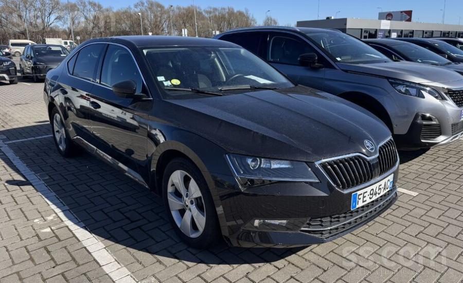 Melns Skoda SuperB 2019 Jelgava, ar dzinēja tilpumu 2.00 L un nobraukumu 170 tūkst. km par 15500 €, foto 1 vietnē AUTOMOTO.COM.LV