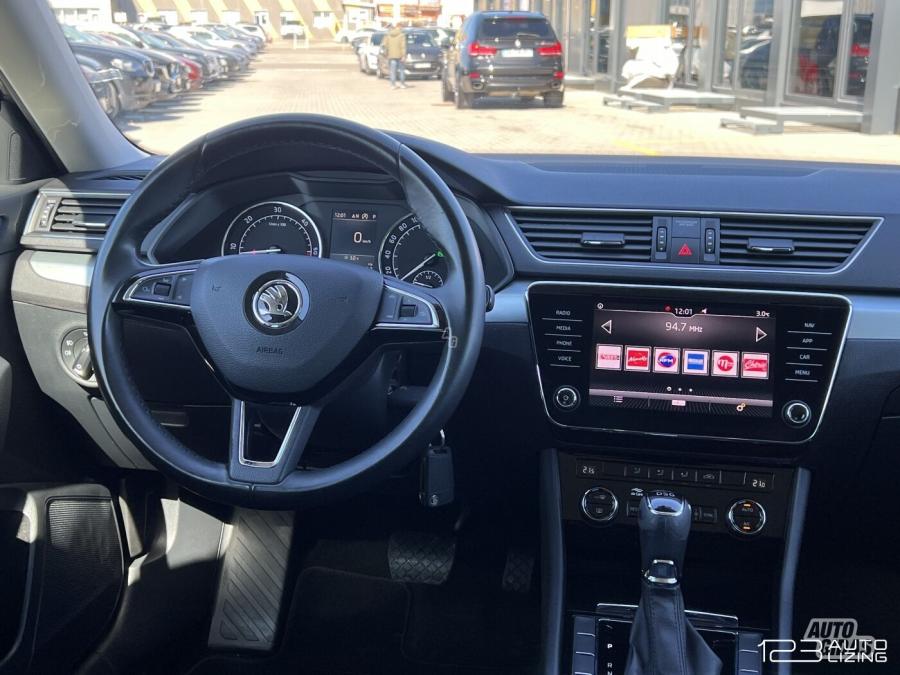 Black Skoda SuperB 2019 in Taurage, with an engine capacity of 2.00 L and mileage of 162 thousand km for 14500 €, photo 17 on AUTOMOTO.COM.LV