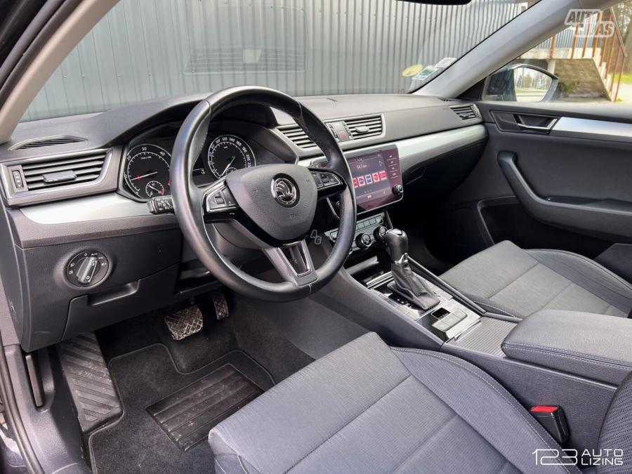 Black Skoda SuperB 2019 in Taurage, with an engine capacity of 2.00 L and mileage of 162 thousand km for 13990 €, photo 13 on AUTOMOTO.COM.LV