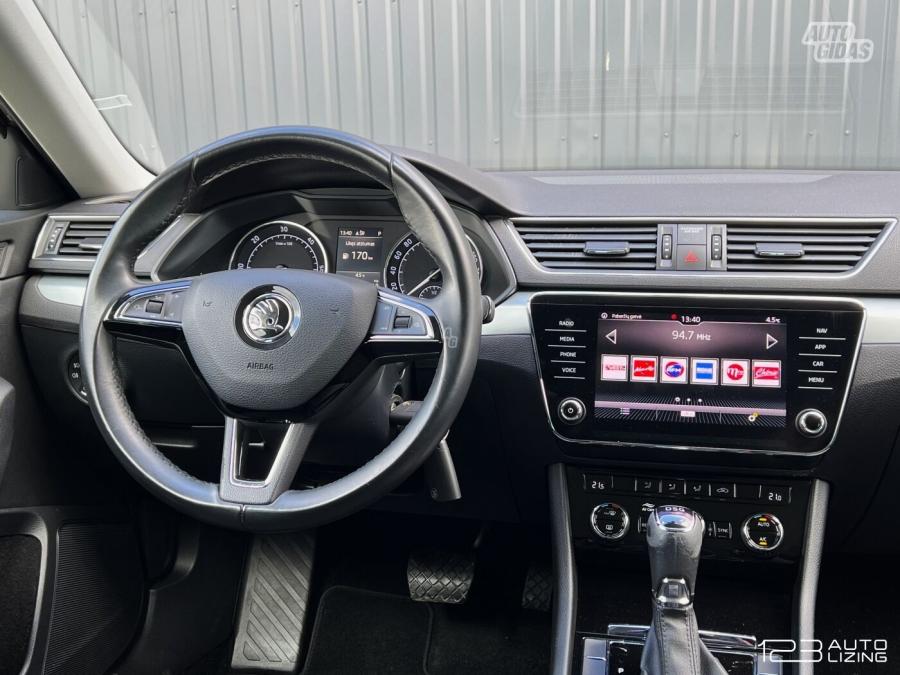 Black Skoda SuperB 2019 in Taurage, with an engine capacity of 2.00 L and mileage of 162 thousand km for 13990 €, photo 17 on AUTOMOTO.COM.LV