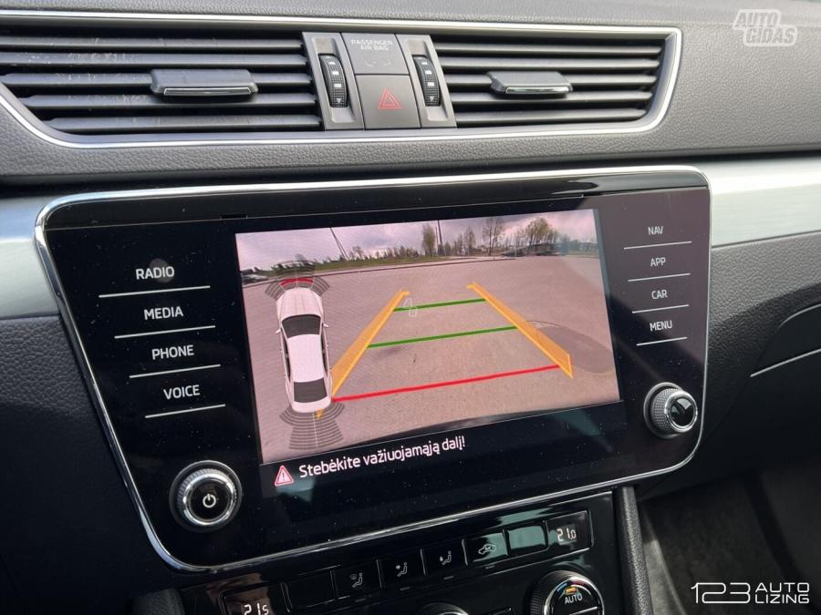Black Skoda SuperB 2019 in Taurage, with an engine capacity of 2.00 L and mileage of 162 thousand km for 13990 €, photo 21 on AUTOMOTO.COM.LV