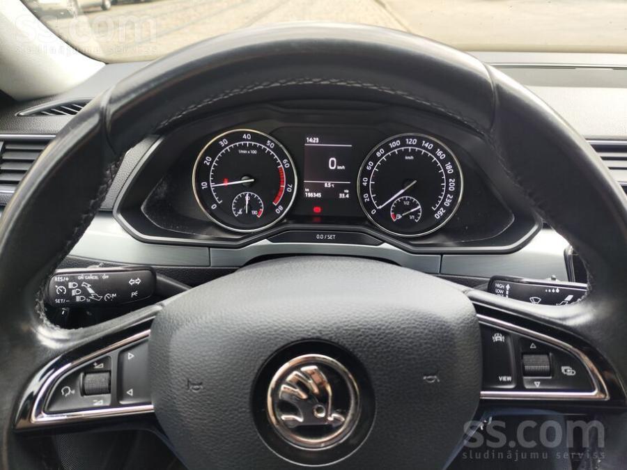 Melns Skoda SuperB 2019 Rīga, ar dzinēja tilpumu 1.50 L un nobraukumu 196 tūkst. km par 13900 €, foto 10 vietnē AUTOMOTO.COM.LV