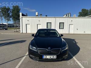 Black Skoda SuperB 2019 in Riga, with an engine capacity of 1.50 L and mileage of 250 thousand km for 12500 €, photo  on AUTOMOTO.COM.LV
