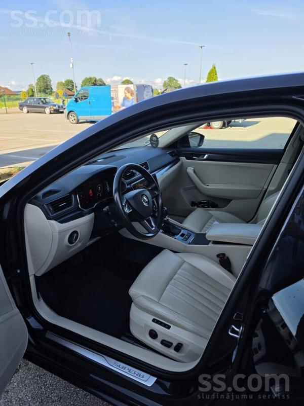 Melns Skoda SuperB 2019 Rīga, ar dzinēja tilpumu 2.00 L un nobraukumu 144 tūkst. km par 18500 €, foto 9 vietnē AUTOMOTO.COM.LV
