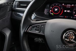 Black Skoda SuperB 2019 in Valmiera, with an engine capacity of 2.00 L and mileage of 140 thousand km for 21800 €, photo 21 on AUTOMOTO.COM.LV