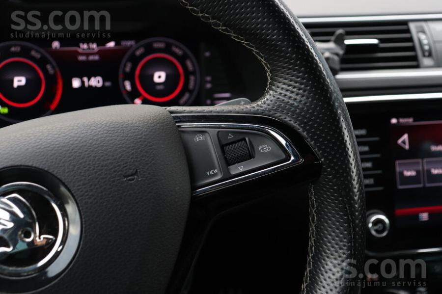 Black Skoda SuperB 2019 in Valmiera, with an engine capacity of 2.00 L and mileage of 140 thousand km for 21800 €, photo 22 on AUTOMOTO.COM.LV