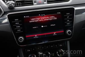 Black Skoda SuperB 2019 in Valmiera, with an engine capacity of 2.00 L and mileage of 140 thousand km for 21800 €, photo 26 on AUTOMOTO.COM.LV